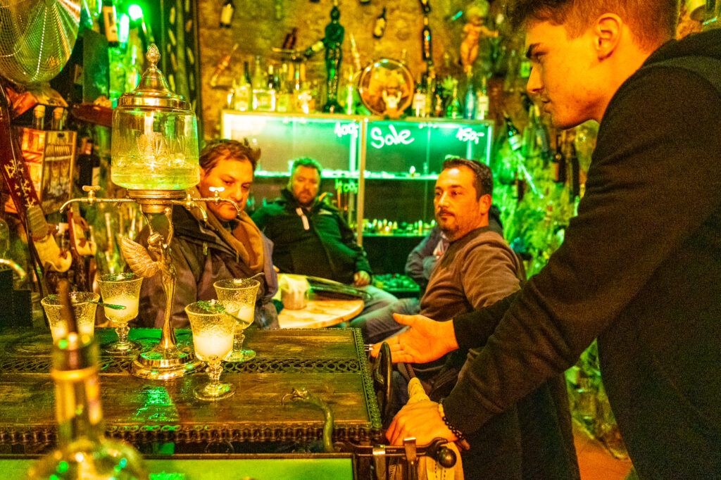 Absinthe Tasting Prague | Absinthe Venue in Old Town Cellar